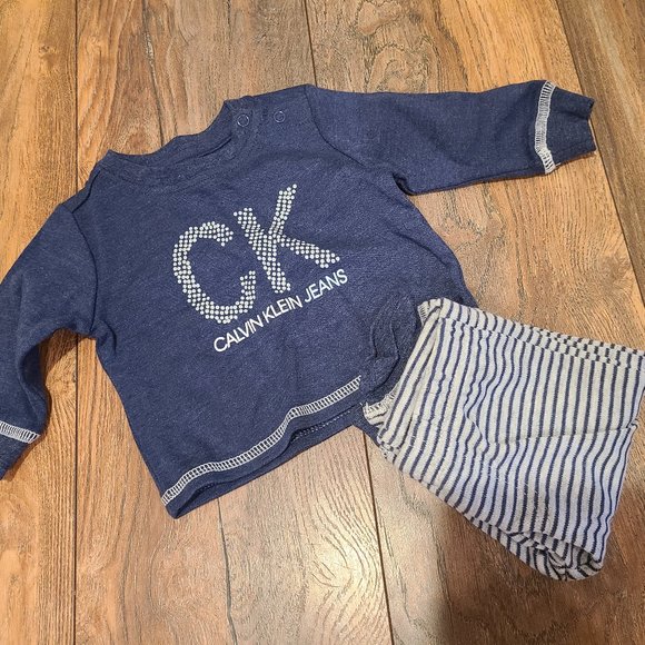 Calvin Klein Jeans | Matching Sets | Calvin Klein Jeans 2 Piece Navy ...